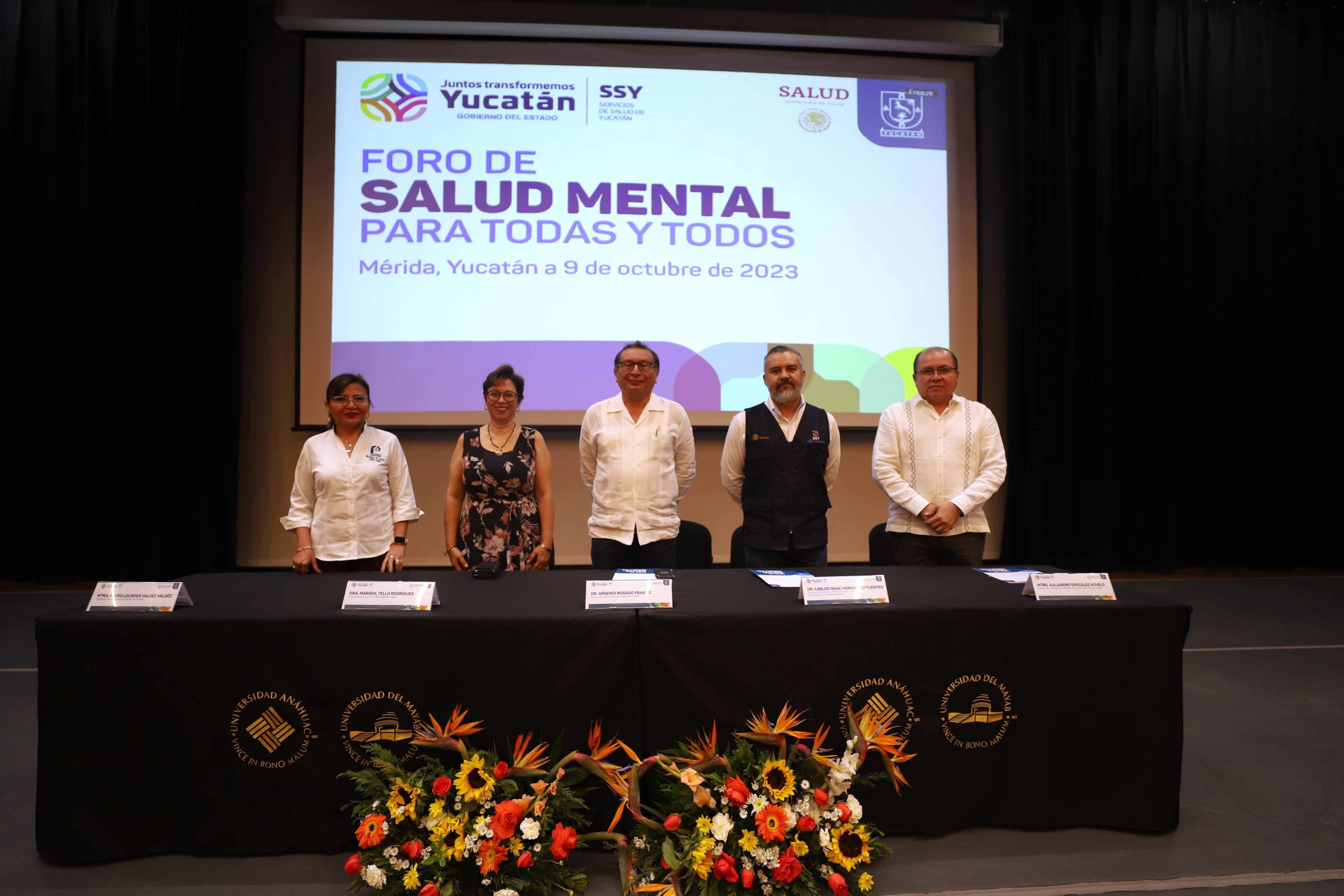 Realizan Foro de Salud Mental