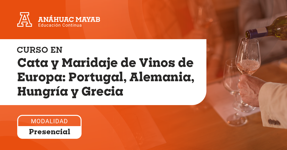 Curso en Cata de Vinos de Europa: Portugal, Alemania, Hungría y Grecia